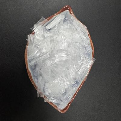 China Fibra de malla de PP de 10 mm mejora la resistencia a la tracción y la resistencia a la flexión para el hormigón. en venta