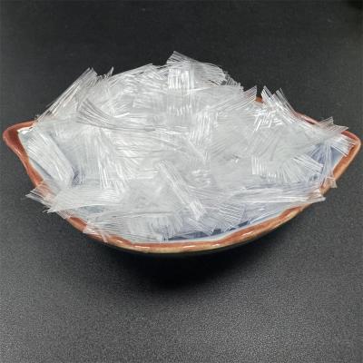 China Fibra de malla de PP de 10 mm mejora la resistencia a la tracción y la resistencia a la flexión para el hormigón. en venta