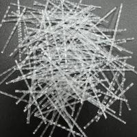 China High Performance Polypropylene PP Macro Fiber Wave Form For Bridge Construction for sale