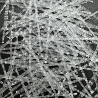 China High Strength Polypropylene PP Macro Fiber Wave Form For Bridge Construction for sale