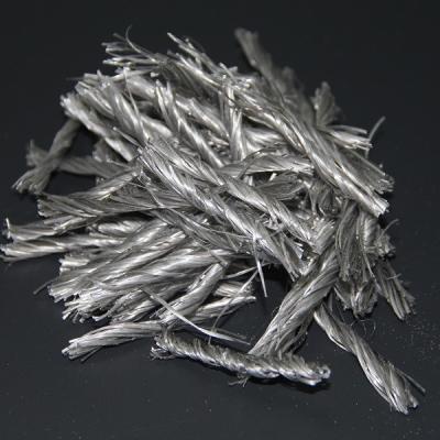 Cina Fibra concreta del macro polipropilene sintetico pp dell'OEM per cemento in vendita