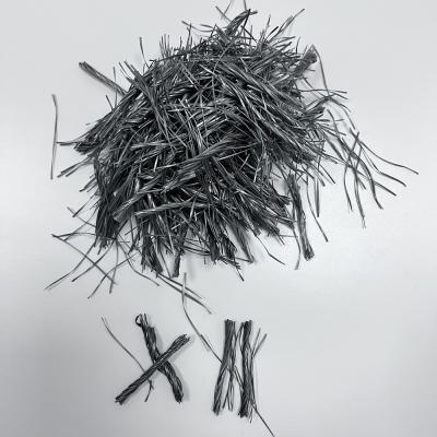 Cina Fibra concreta 54mm Bunchy del polipropilene facile pp della dispersione con ad alta resistenza in vendita
