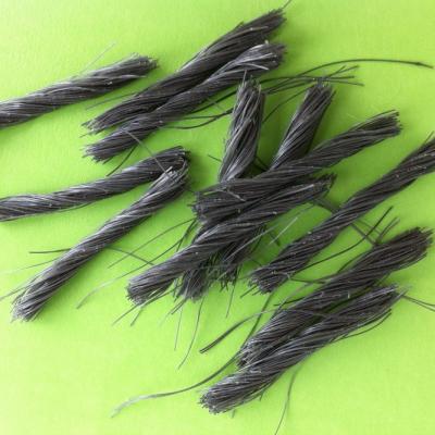 China Screed van de Versterkingspp Vezels van de polypropyleen Macrovezel Te koop