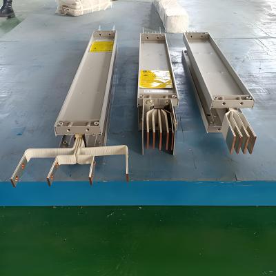 China Customized 3150A Insulated Electrical Busduct Dense Enclosed Plug In Busbar Trunking for sale