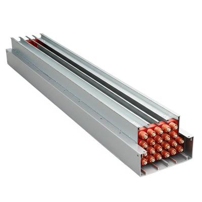 China IP66 3 Phase Busbar Air Type Busduct System Plug In Bus Duct Customized for sale