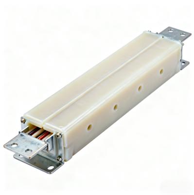 China CCX Busduct System Dense Waterproof Enclosed Five Wire 3 Phase Busbar for sale