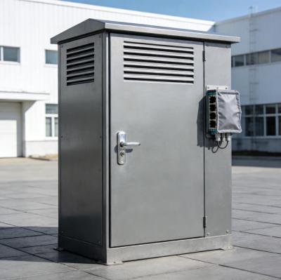 China IP55/IP65 Protection Outdoor Power Cabinet for 4G/5G Communication Base Station with High Security for sale
