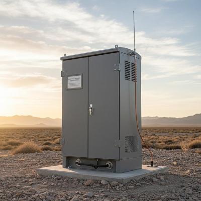 China 25U Weatherproof Outdoor Telecom Cabinet Waterproof Electrical Equipment Cabinet for sale