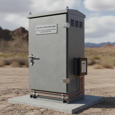 China IP55 Outdoor Telecom Cabinet with Customized Battery Enclosure for Communication Sites for sale