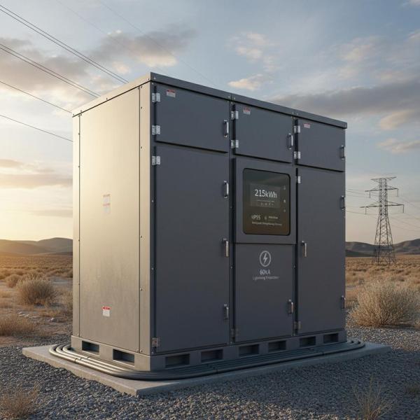 Quality Outdoor Single Cabin Battery Energy Storage Cabinet 60kA for Harsh Environments for sale