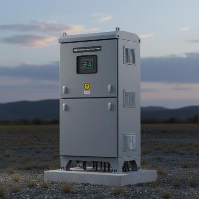 China 60KA Lightning Outdoor Power Cabinet IP55 Data Communication Cabinets for sale