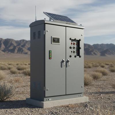 China Integrated Outdoor Electrical Power Cabinet Dustproof External Communication Enclosure for sale