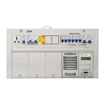 China ZTE ZXDU58 B121 Telecom DC Power System Embedded DC Power Supply with 48V 120A Output, 220V/380V Dual AC Input and Class C Class D Lightning Protection for sale