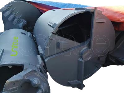 Cina Spessore 1000mm Dia Drilling Buckets, barilotto di industriale 20mm di centro della roccia per la perforazione del suolo in vendita