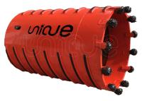 China Foundation Construction Rotary Drilling Rig Tools Core Barrel With Roller Bits for sale