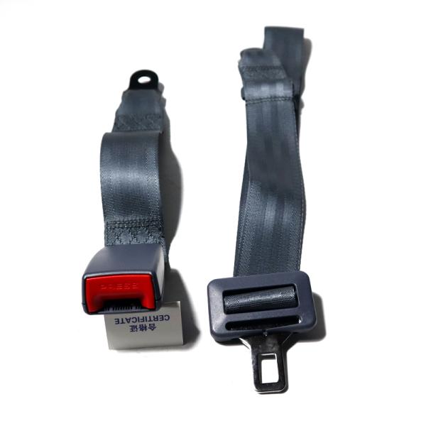 Quality Gray Two Point Bus Seat Belt 8212-00005 For GOLDEN DRAGON HIGER for sale