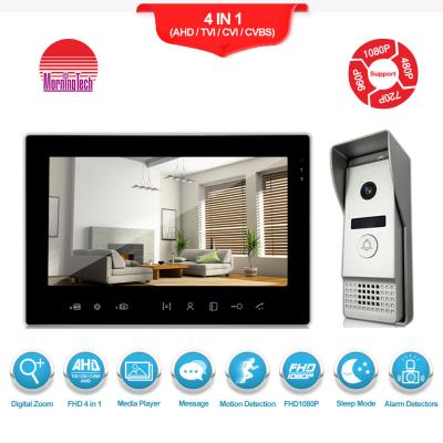 China Villa wire Video Door Bell, Waterproof Intercom Camera Morningtech Video Door Phone for sale
