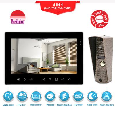 China Fashionable Design 7 Inch Sensor's Button Video DoorPhone Intercom System, color video door bell for sale