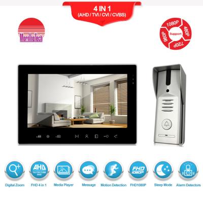 China Manufacturer of video intercom System TV out connect with DVR AHD video door bell for sale