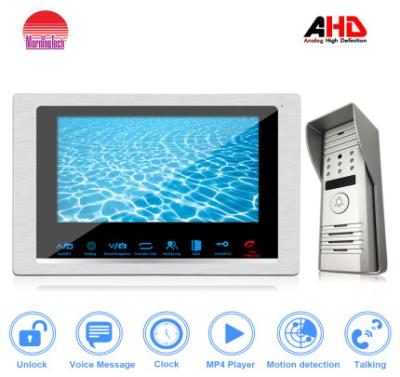 China Morningtech 10inch Video intercom with CMOS camera for Two-way Intercom for sale