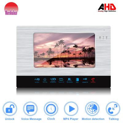 China Morningtech 10 inch Long distance AHD door entry video security camera with raincover door bell for sale