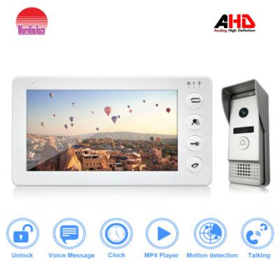 China Morningtech 4 wired door bell DC 12V Power and 1.3 MP CMOS camera door bell for sale
