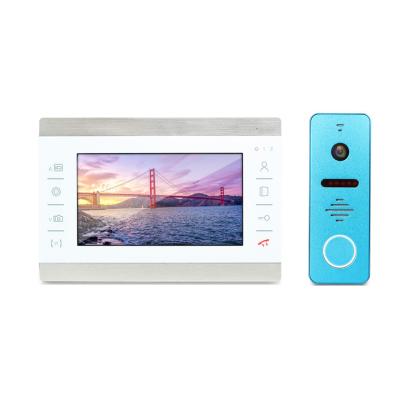 China Interphone video 7 inch color video door phone villa intercom system for sale