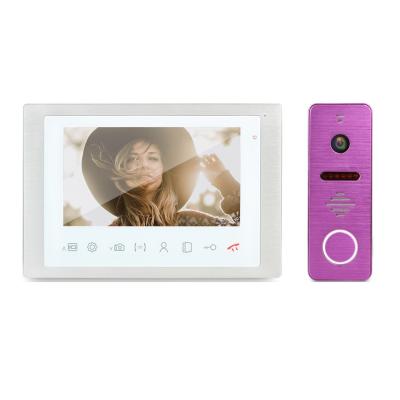 China Residential intercom doorbell camera entry phone system home monitoring door bell video video door phone for sale