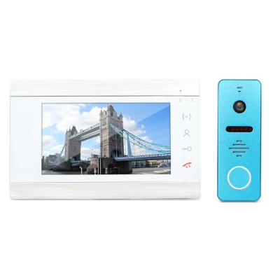 China High quality 4 wire video door bell camera alarm home security interphone access control system product for sale