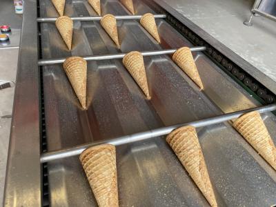 Cina Controllo dello SpA della macchina di cottura del cono gelato dell'acciaio inossidabile in vendita