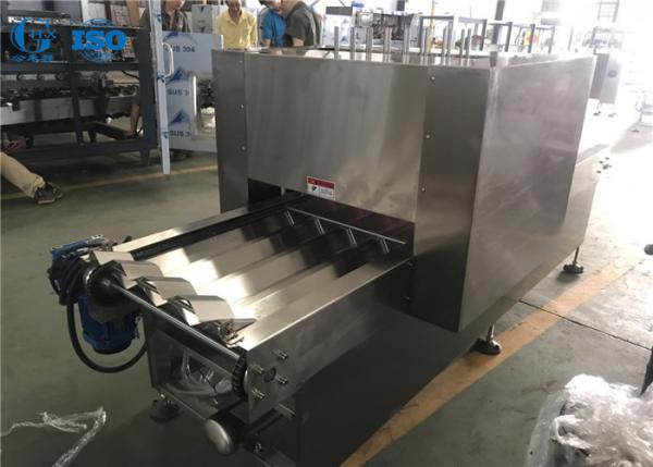 Dispositivo di manicotto del cono automatico dell'acciaio inossidabile per la linea di produzione del cono gelato