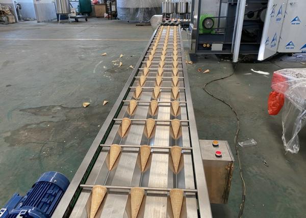 Schneider 2500pcs/h Automatic Ice Cream Cone Machine For Making Raw Sugar Cane Easy Operate