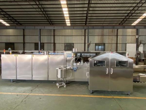 380V 16kg/H 135mm Ice Cream Cone Production Line Temperature Adjustable