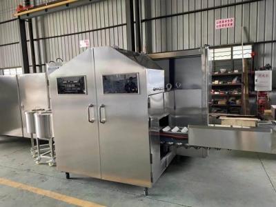 Cina consumo automatico della macchina GPL del cono gelato di 7kg/H 380V in vendita