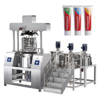 China Water Cooling Stainless Steel Toothpaste Making Machine  Automatic Control for sale