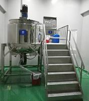 China Standard Type Dish Wash Liquid Making Machine With Agitator Blender  Customized for sale