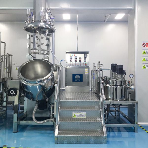 Quality SS304 SS316 Mayonnaise Manufacturing Machine With Homogenizing Mixing Type for sale