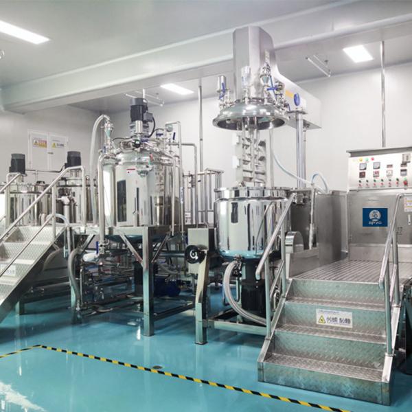 Quality SS304 SS316 Mayonnaise Manufacturing Machine With Homogenizing Mixing Type for sale
