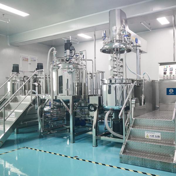 Quality SS304 SS316 Mayonnaise Manufacturing Machine With Homogenizing Mixing Type for sale
