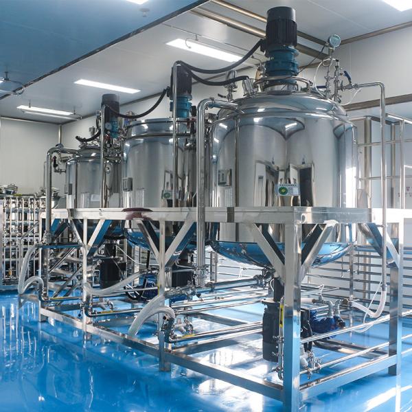 Quality High Shear Homogenizer Cosmetics Mixer Emulsfiying Machine For Skincare Products for sale
