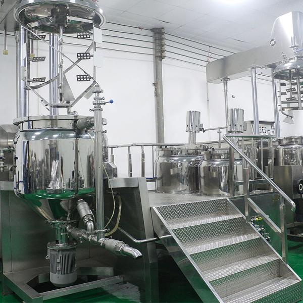 Quality 110V/220V/380V Cosmetic Emulsifier Mixer Machine Customized Power for sale