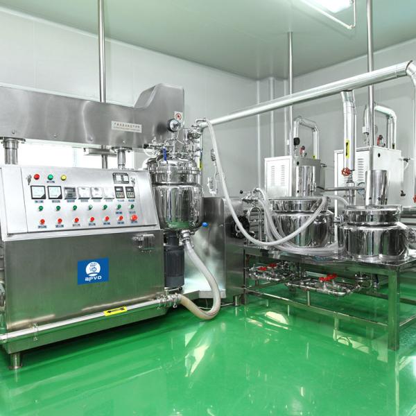 Quality Precise Temperature Control Cosmetic Emulsifier Mixer With 10L-10000L Capacity for sale