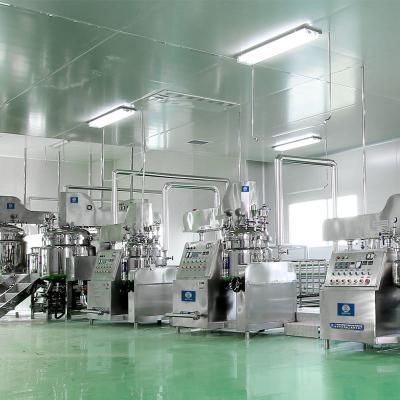 Quality Precise Temperature Control Cosmetic Emulsifier Mixer With 10L-10000L Capacity for sale