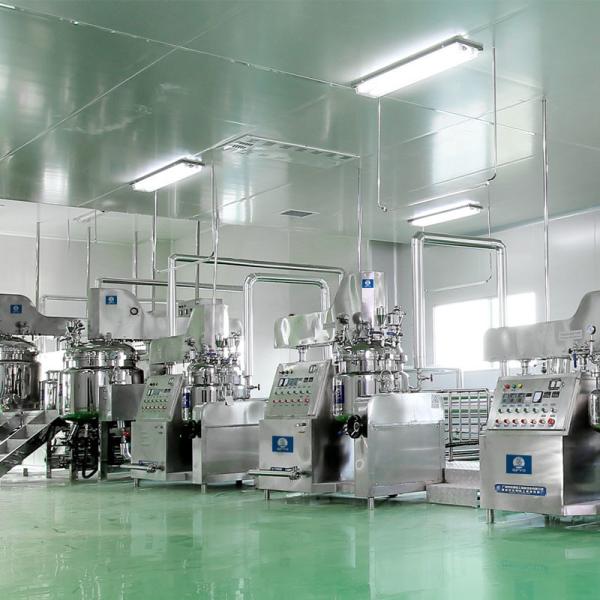 Quality Precise Temperature Control Cosmetic Emulsifier Mixer With 10L-10000L Capacity for sale
