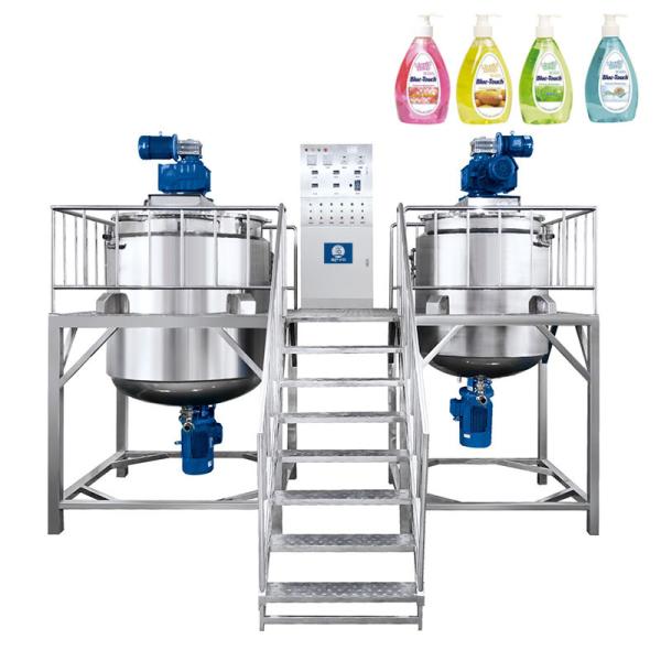 Quality 10L~10000L Capacity Cosmetic Soap Making Machine With High Shear Homogenizer for sale