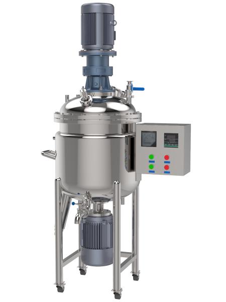Quality 10-10000L Shampoo Homogenizer Machine With High Vacuum Efficiency Control Panel for sale