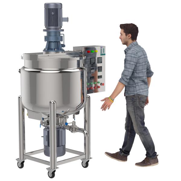 Quality High Shear Homogenizing Industrial Liquid Mixer Machine Including Weight System for sale