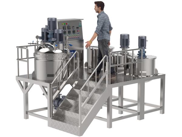 Quality High Shear Homogenizing Industrial Liquid Mixer Machine Including Weight System for sale