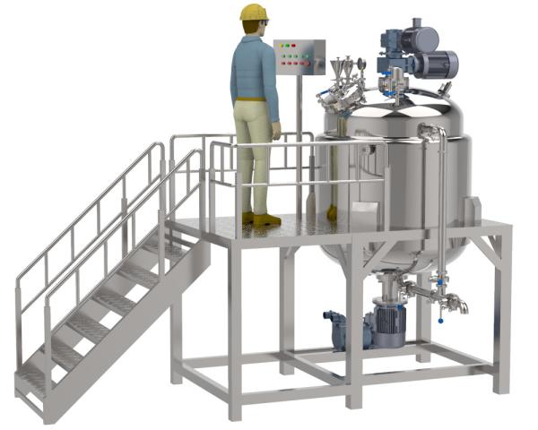 Quality High Capacity 10-10000L Liquid Homogenizer With Steam / Electricity Heating for sale