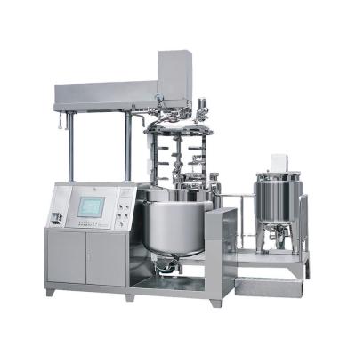 China Factory Mayonnaise Mixer Machine Tomato Ketchup Chili Paste Making Machine Vacuum Emulsifying Mixer for sale